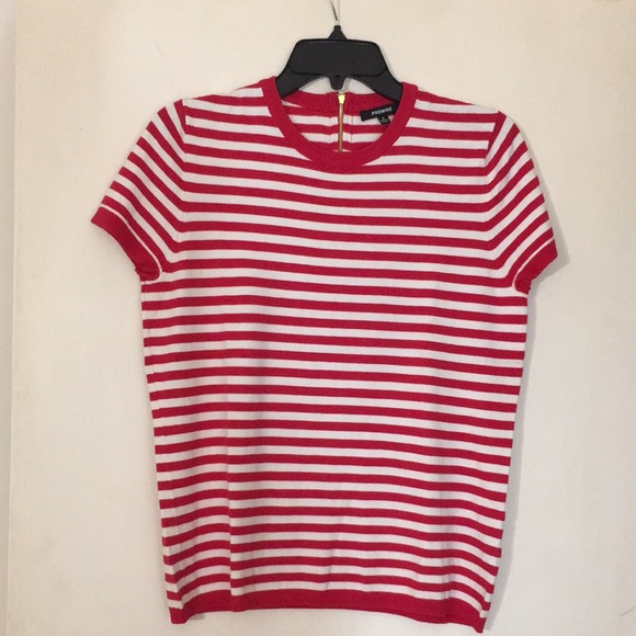 Refealla | Sweaters | Red And White Nautical Top | Poshmark